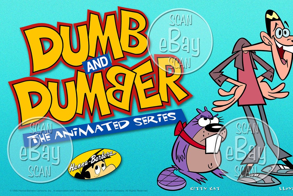 EXTRA LARGE! DUMB AND DUMBER Cartoon Panoramic Poster Print HANNA ...