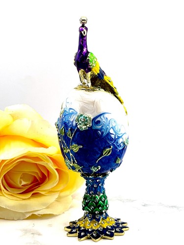 Imperial Collection Faberge Eggs Royal Easter Egg Trinket 24k GOLD ...