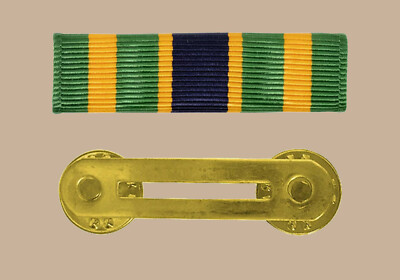 US Army NCO Professional Developement Ribbon with Brass Holding Bar ...