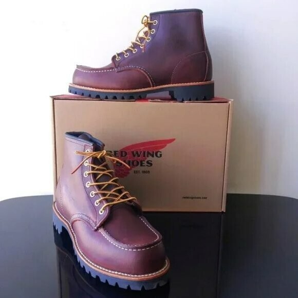 Red Wing Heritage Men's Roughneck 6-Inch Boot Made in USA | eBay