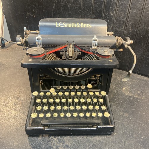 Antique LC Smith & Bros. Typewriter No. 8 | eBay
