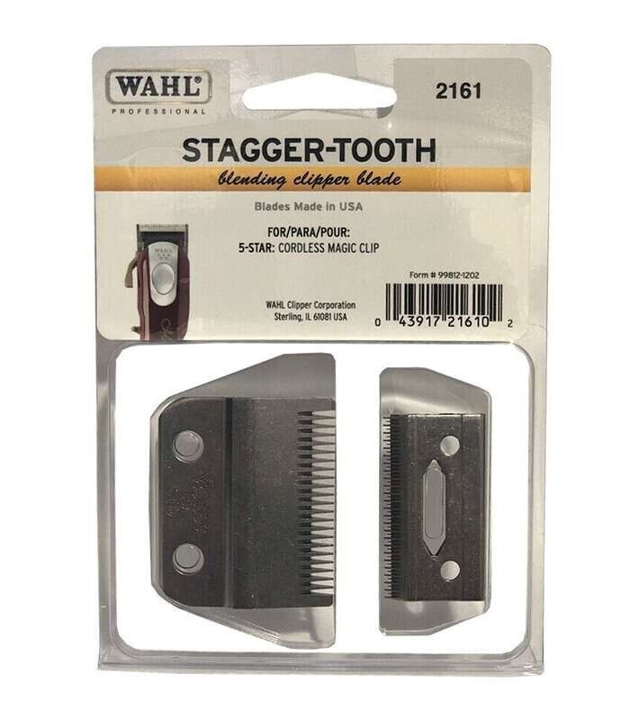 Wahl Professional Stagger-Tooth 2-Hole Clipper Blade For Magic Cordless ...