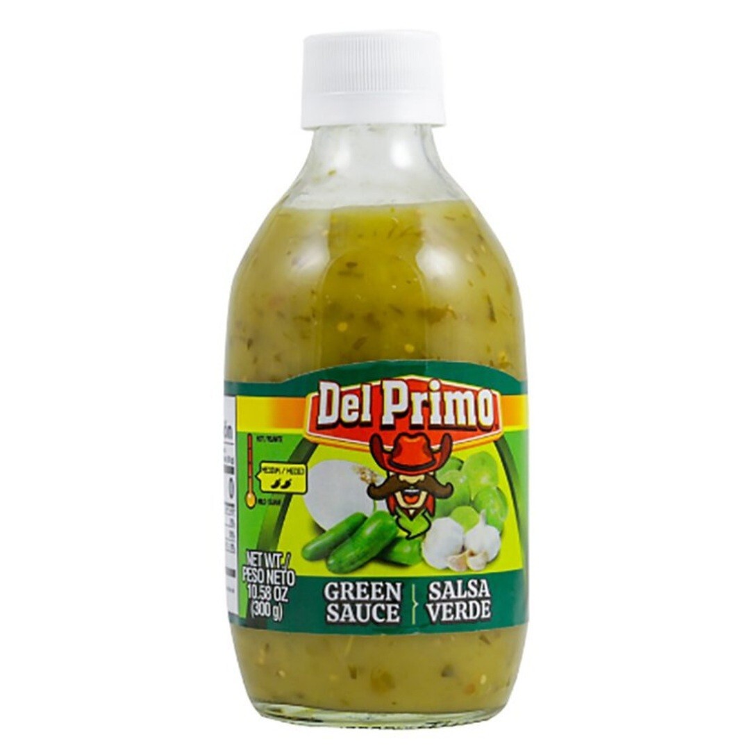 Del Primo Salsa Verde, Green Sauce Salsa, Hot Sauce 10.5oz | eBay