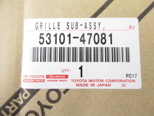 Genuine OEM Toyota 53101-47081 Radiator Grille Assy 2016-2018 Prius | eBay