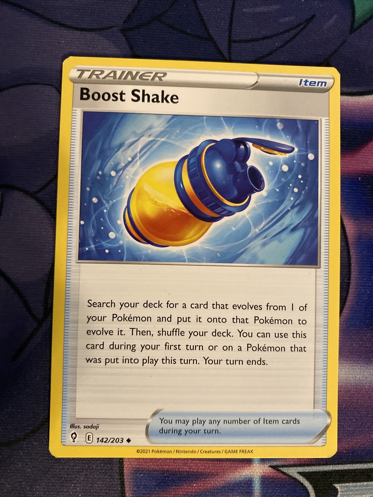 Pokemon TCG Evolving Skies Boost Shake 142/203 | eBay