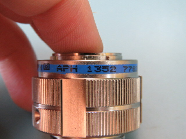 Amphenol D38999/26fd35pn Circular Connector Plug T54332 for sale online ...