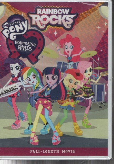 My Little Pony: Equestria Girls - Rainbow Rocks (DVD, 2014) for sale ...
