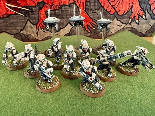 Painted Warhammer 40k Kill Team Tau Pathfinder Team | eBay