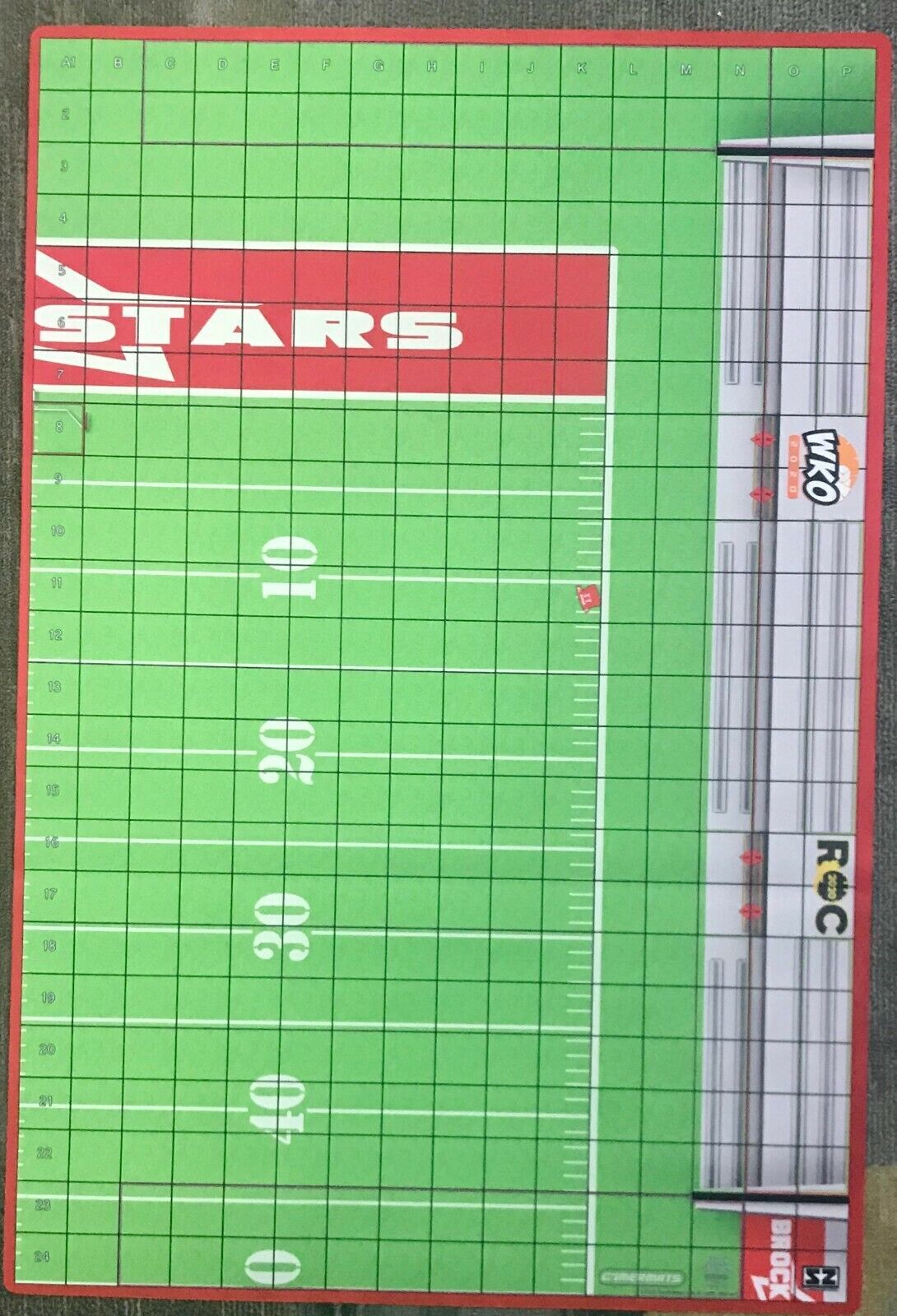 ROC Heroclix Brock Stadium Variant Neoprene Map | eBay