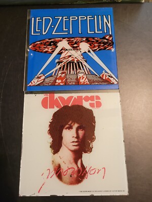 6x6 Led Zeppelin And The Doors Glass Collectables | eBay