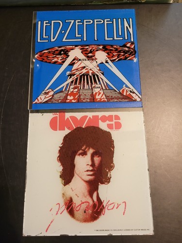 6x6 Led Zeppelin And The Doors Glass Collectables | eBay