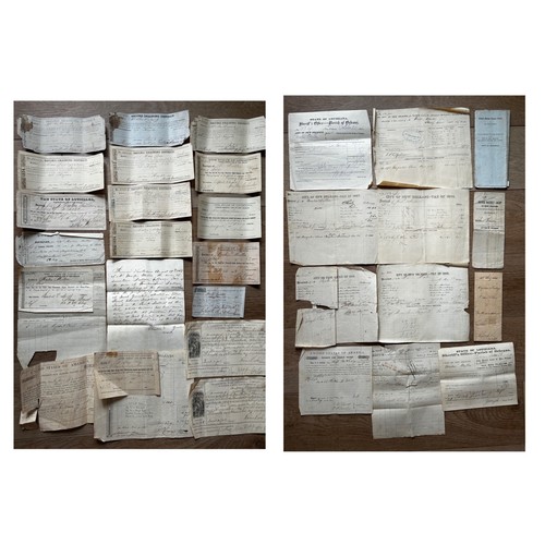 1850s - 90s Historic New Orleans Louisiana Legal Documents Civil War ...