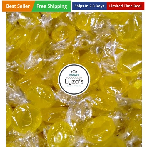 SUGAR FREE Individually Wrapped Hard Candies By 1 Pound, Lemon Drops | eBay