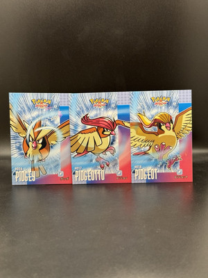 Pidgey Pidgeotto Pidgeot Attacks Database Cracked Ice Holo Kanto ...