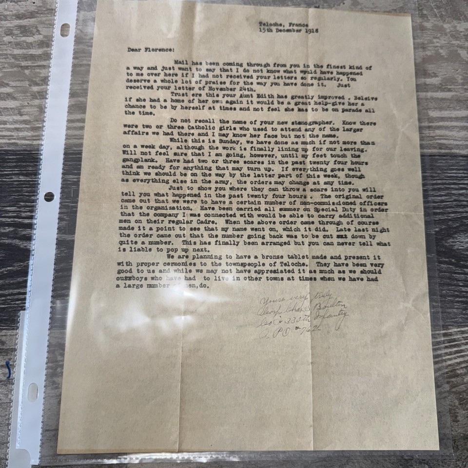 WWI 1918 Blue Envelope Mail Censor Cover American Expeditionary Forces ...