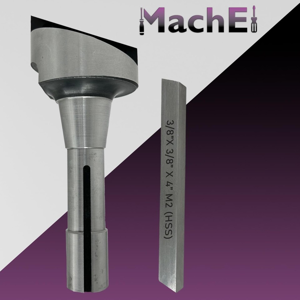 MachEl R8 Fly Cutter Milling Tool 2.5" Diameter 3/8" HSS Cutter. | eBay