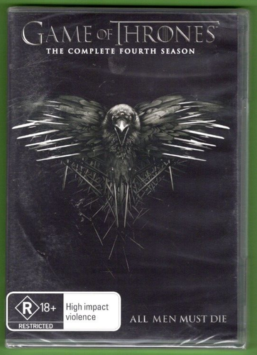 Game Of Thrones - The Complete Fourth Season - DVD (Brand New Sealed ...