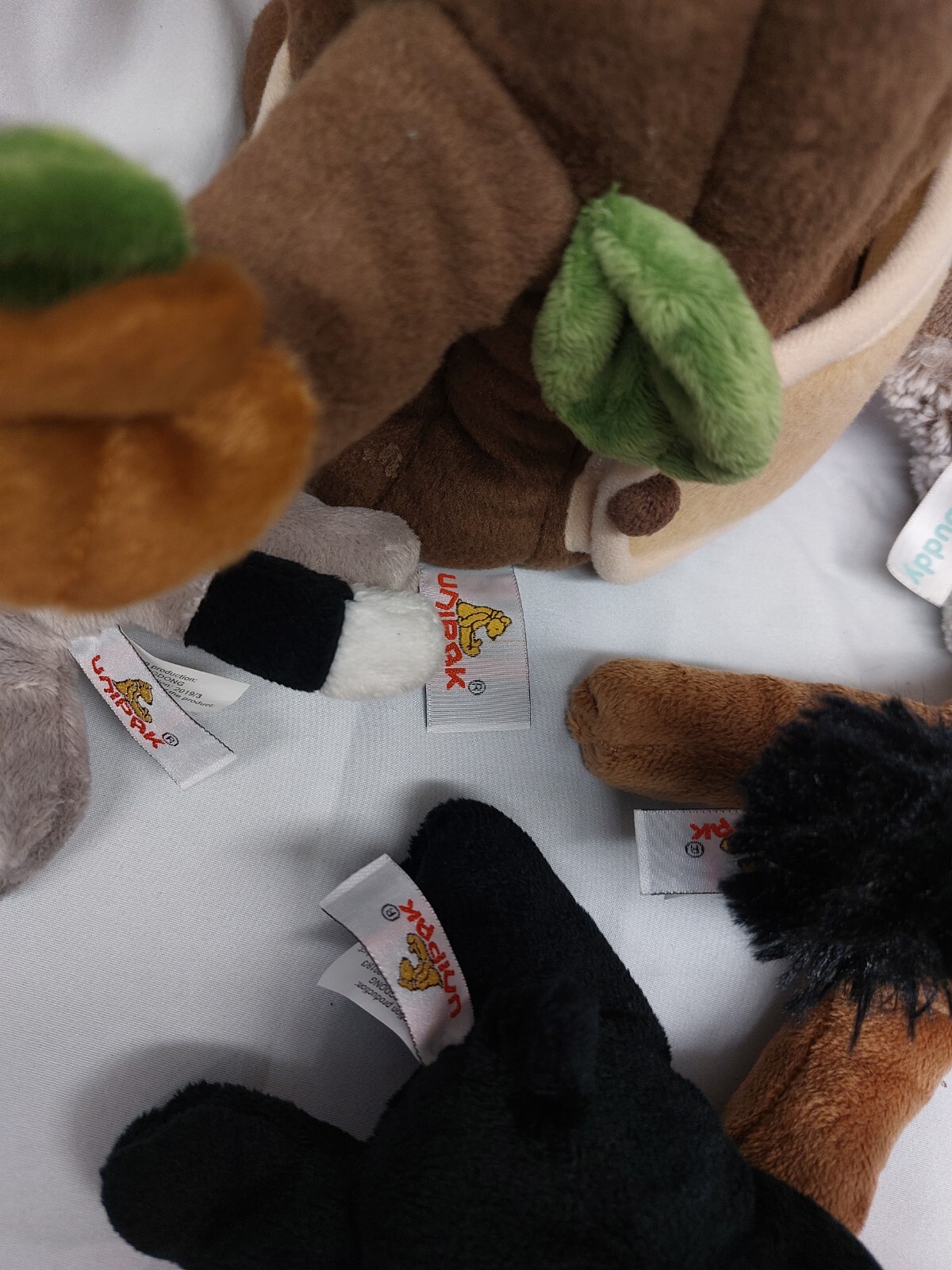 UNIPAK Plush Tree Trunk House w/4 Stuffed Forrest Woodland Nursery ...