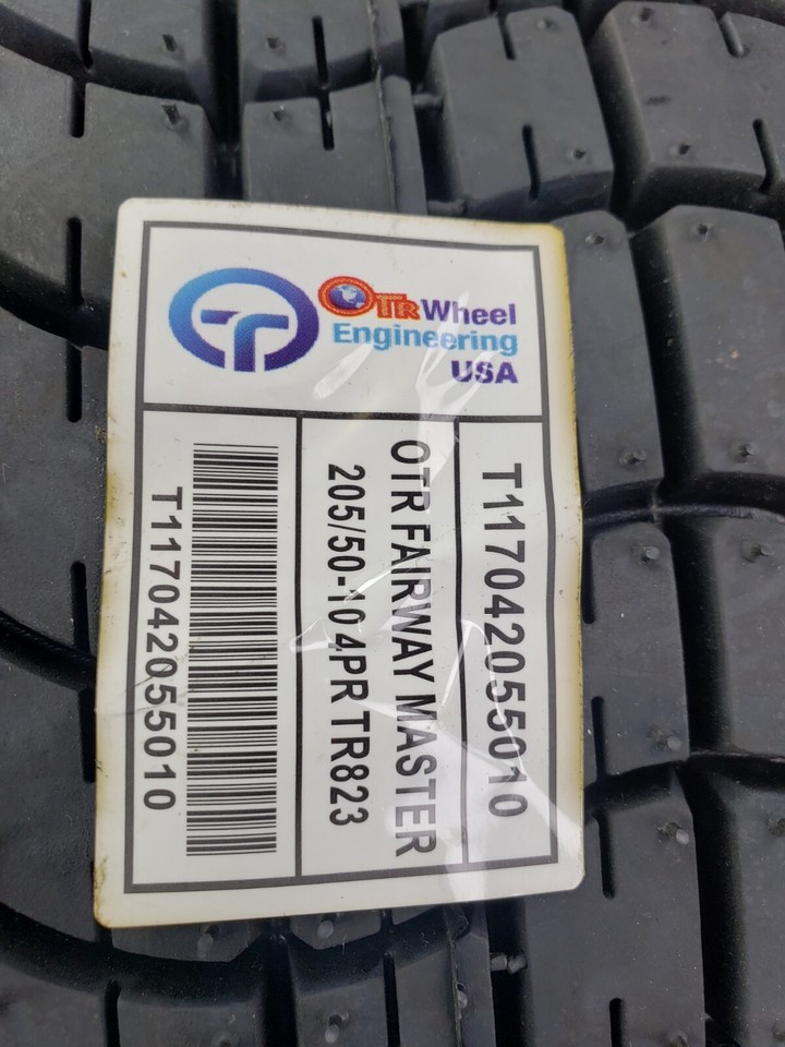 205/50-10 DOT GOLF CART TIRES for Club Car E-Z-GO Yamaha Tomberlin ...