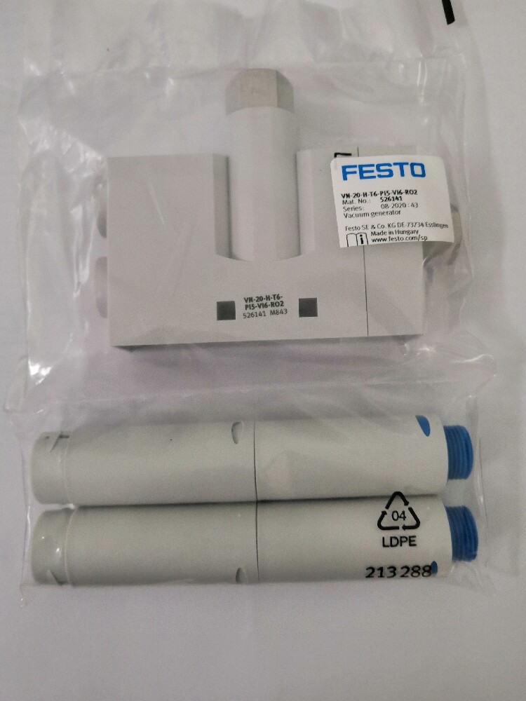 1PC NEW FESTO Vacuum generator VN-20-H-T6-PI5-VI6-RO2 (526141) | eBay