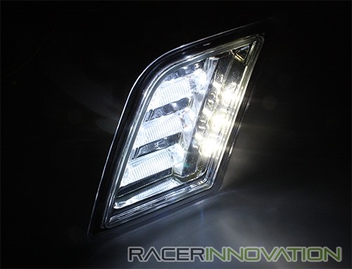 For 08-11 Mercedes Benz R230 SL65 Euro Clear Bumper LED Side Marker ...