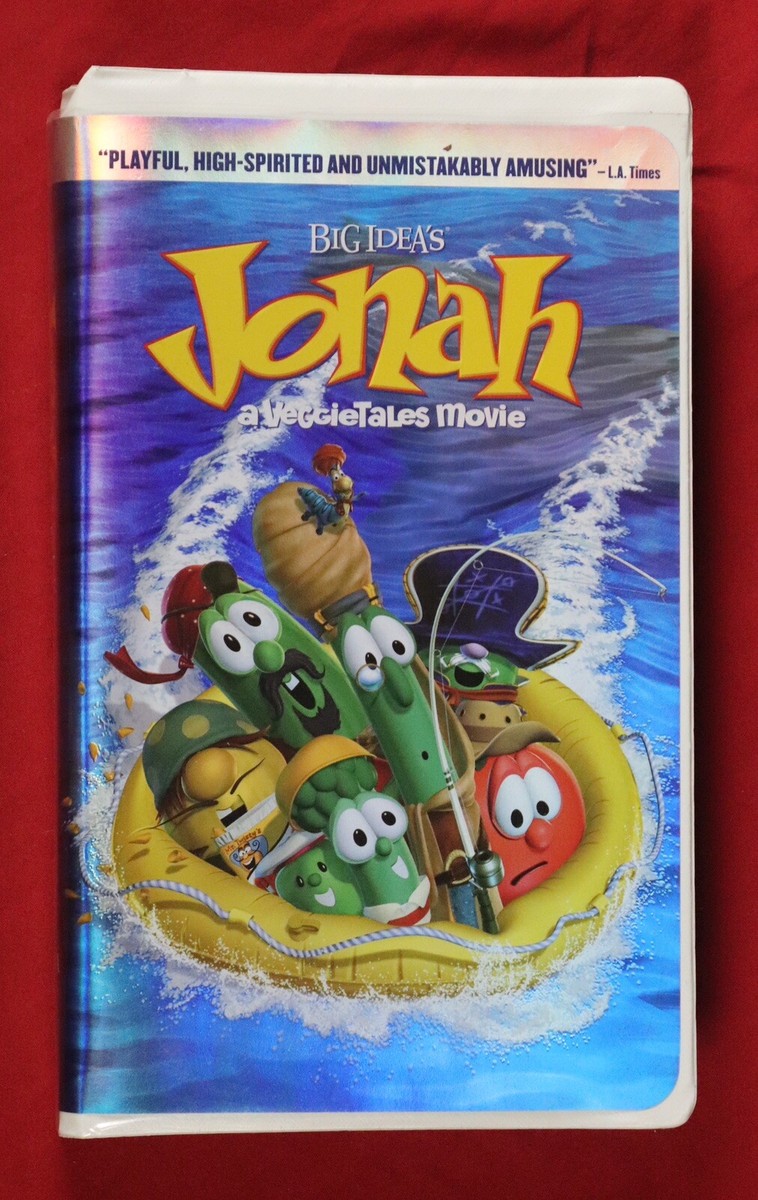 Jonás, Una Película De Veggietales En Formato Vhs Animation & Anime