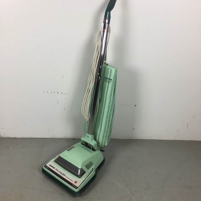 Vintage Hoover Upright Convertible Decade 80 Vacuum Cleaner MINT Green ...