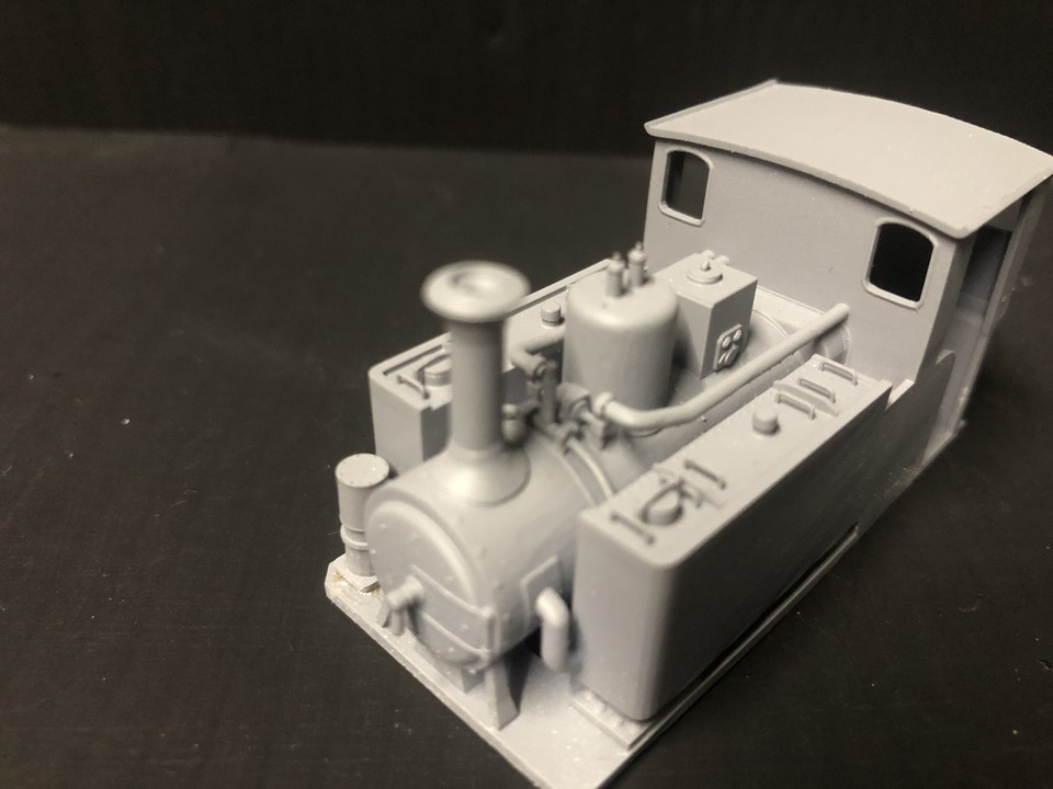 OO9/009 Tom Rolt Barclay Steam Locomotive fits the Kato chassis 11-109 ...