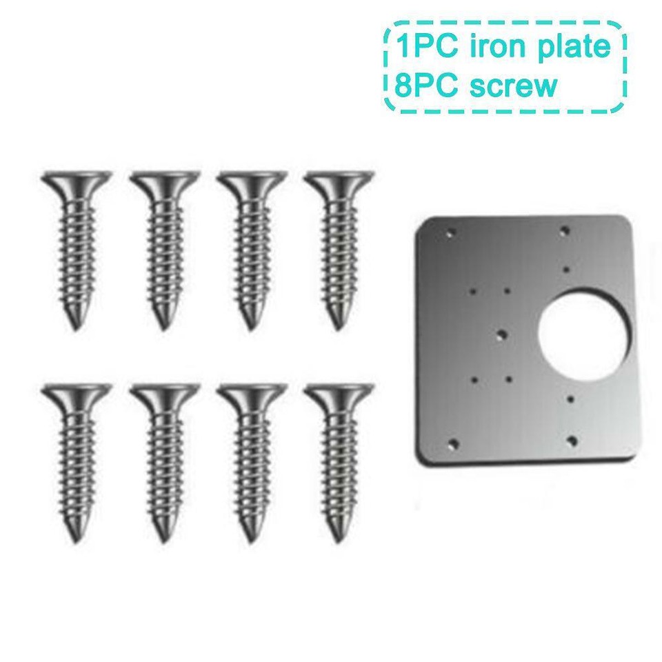 5Pcs Hinge Repair Plate For Cabinet Furniture Drawer Window Plate Steel ...