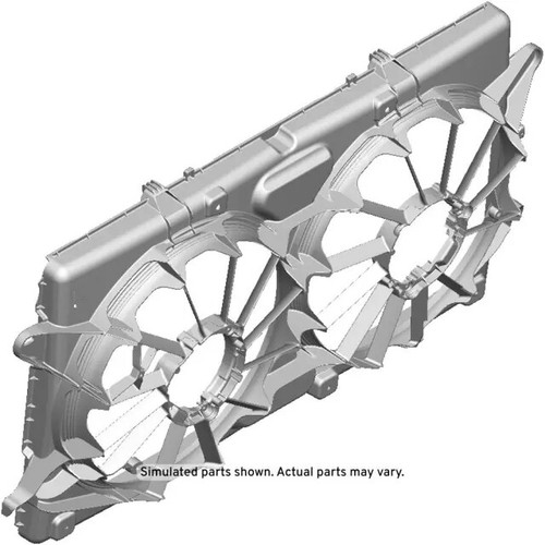 Genuine GM Engine Cooling Fan Shroud 84120130 | eBay