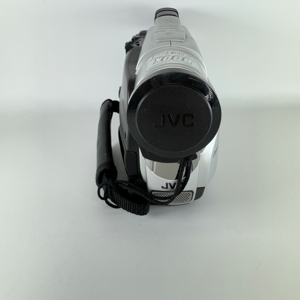 JVC GR-AXM17U Compact VHS Camcorder Silver 20x Optical Zoom Picture ...