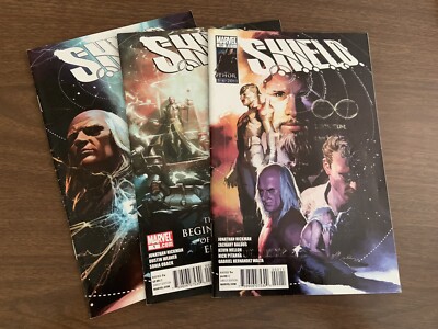 Shield Infinity & Shield 1,2 (2011) Jonathan Hickman Dustin Weaver 1st ...