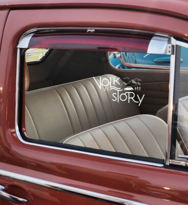 VW CLASSIC BEETLE BUG 1965 - 79 WINDOW VENT SHADES RAIN VISOR GUARD ...