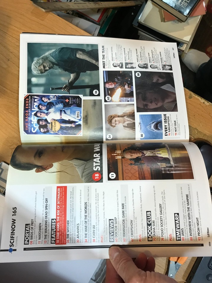 SciFi Now Magazine Issue 165 - The Invisible The Witcher | eBay