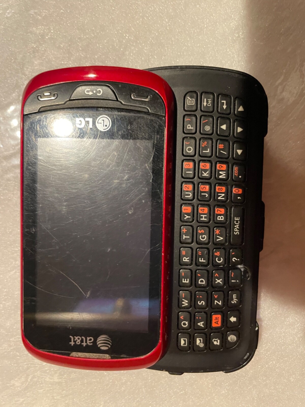 LG Xpression - 50 MB - Red (AT&T) for sale online | eBay