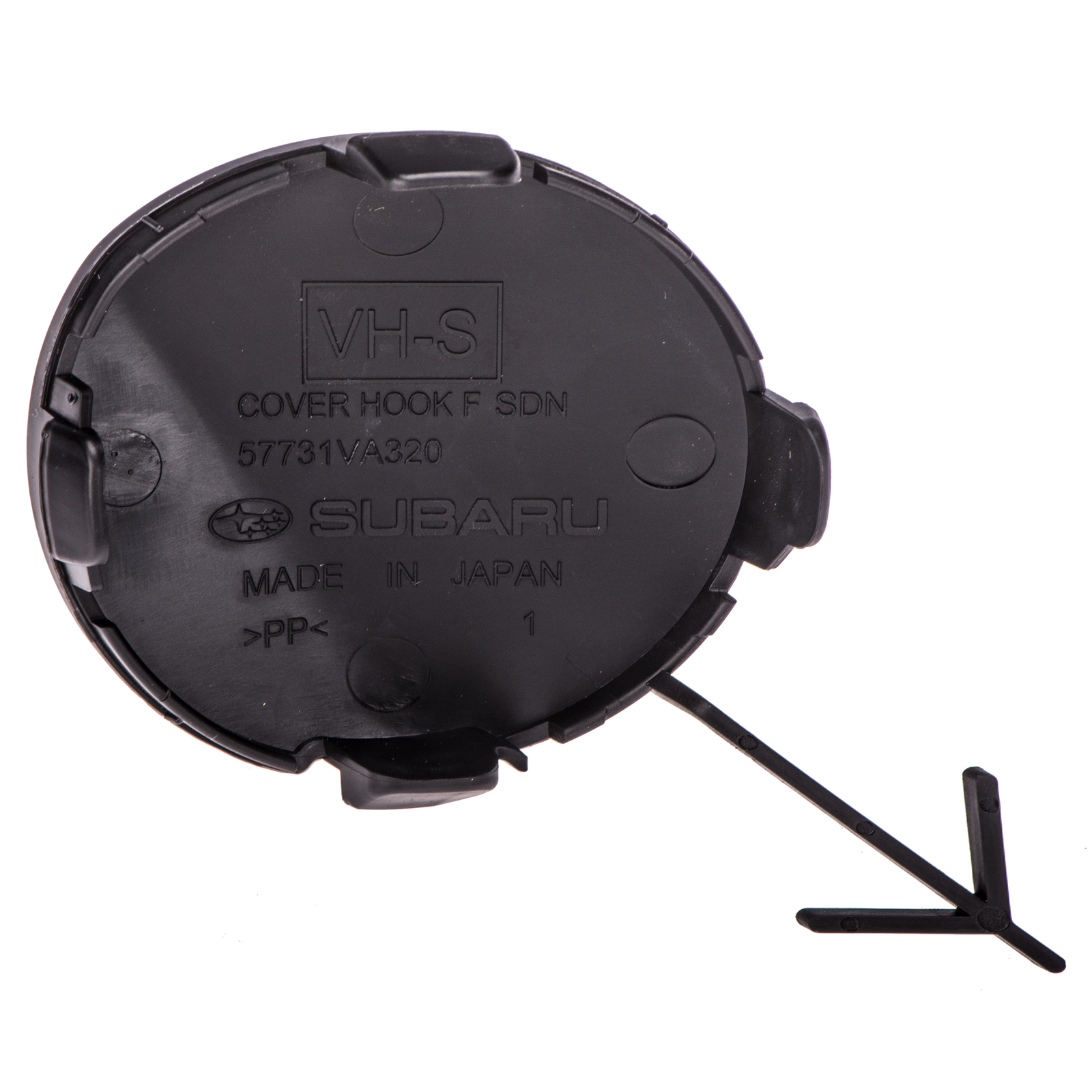 OEM 2018-2021 Subaru WRX STI Front Bumper Cover Tow Eye Hole Cap NEW ...