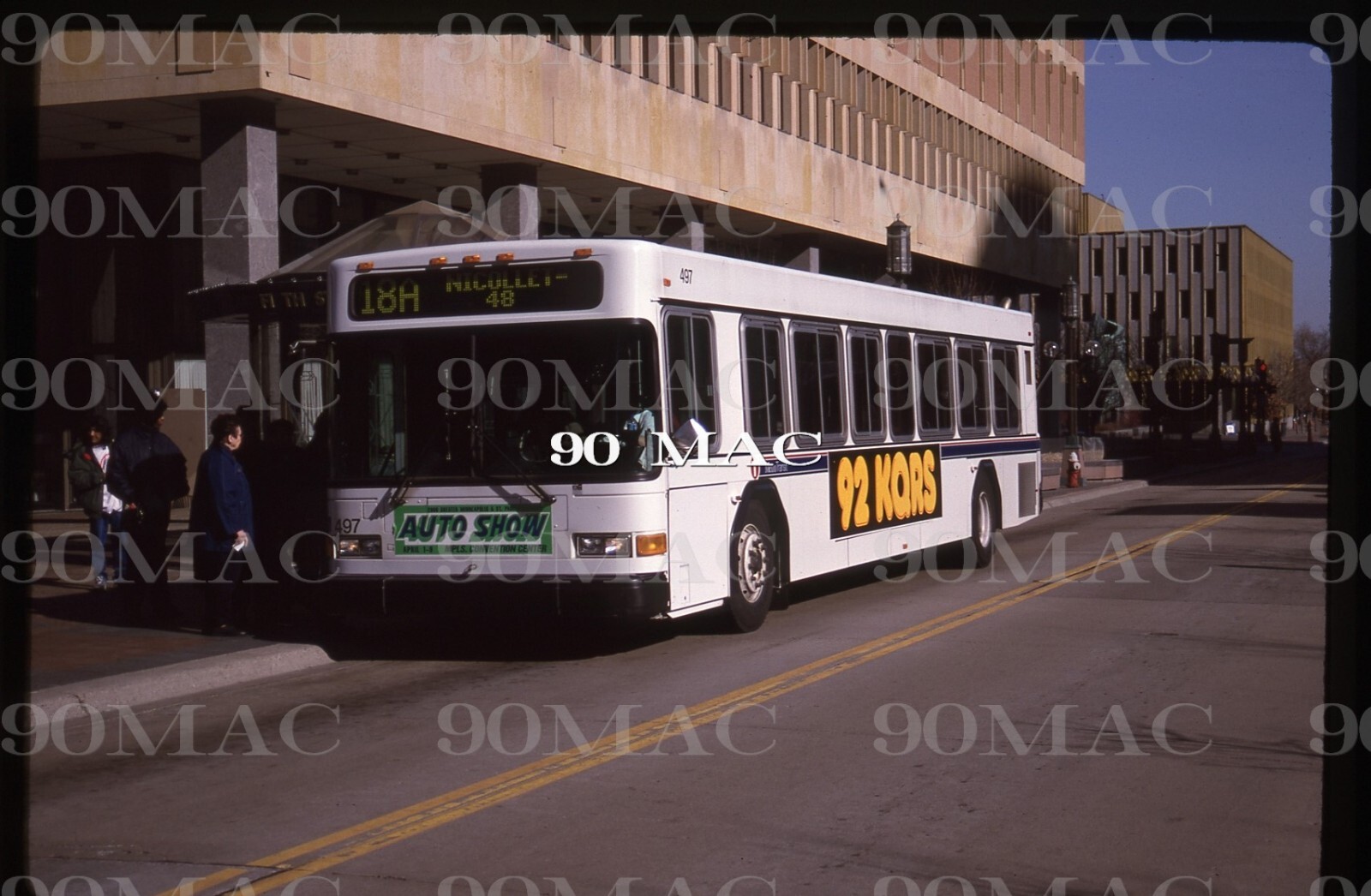 MTC GILLIG BUS #497. Minneapolis (MN). Original Slide 2000. | eBay
