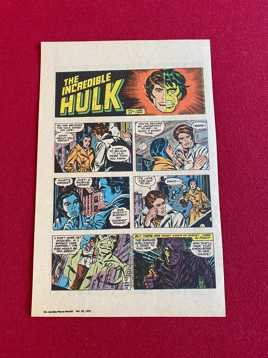 Hulk Comic Strip