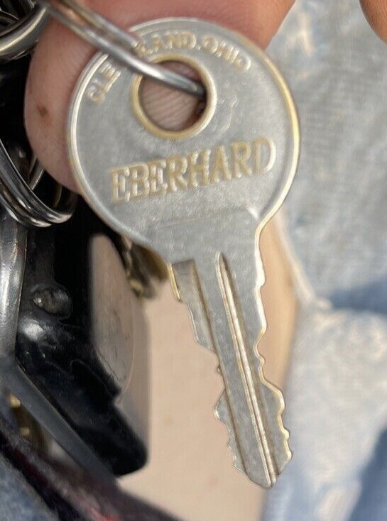 set of 2 replacement EBERHARD keys cut to your Code H700D-H756D Truck Tool box | eBay