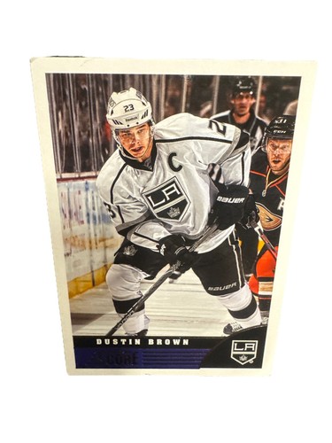 LA Kings NHL MINI Stick Series Dustin Brown 1 Stick & Display Plus ...