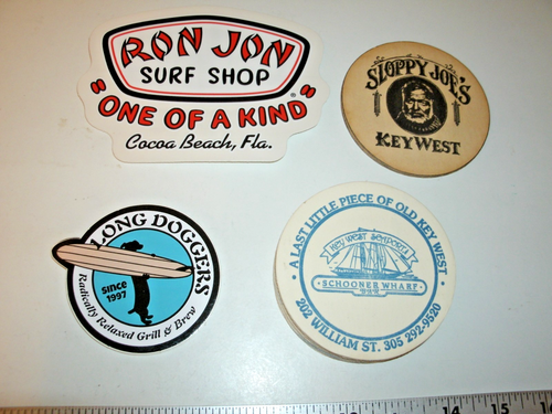 lot of 28 Stickers and Coasters from Cool Great Places for the window ...