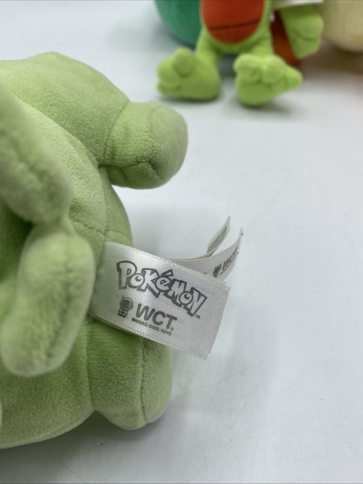 Pokemon Larvitar Plush WCT Wicked Cool Toys Nintendo Charmander Treecko ...