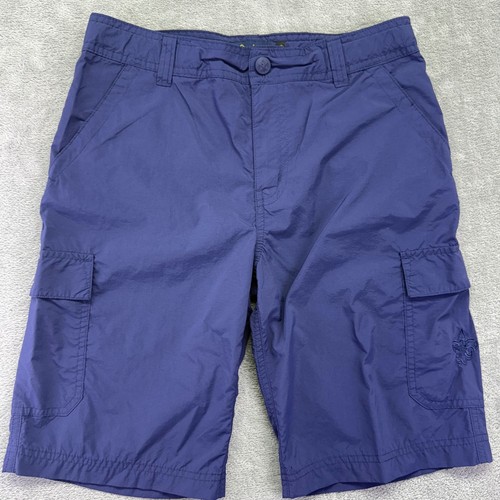 Cub Scout Uniform Shorts Youth L (14/16) Boys Blue Nylon Cargo Hiking ...