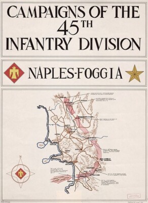 ww2 45th Division Napoli 36th 3rd Anzio Sicily Provence Rome Isère ...
