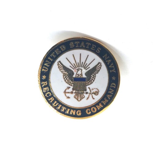 United States Navy Recruiting Command Military Seal Lapel Pin | eBay
