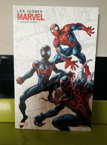 LES ICÔNES MARVEL # 2 : SPIDER-VERSE BENDIS PICHELLI PANINI COMICS NEUF ...