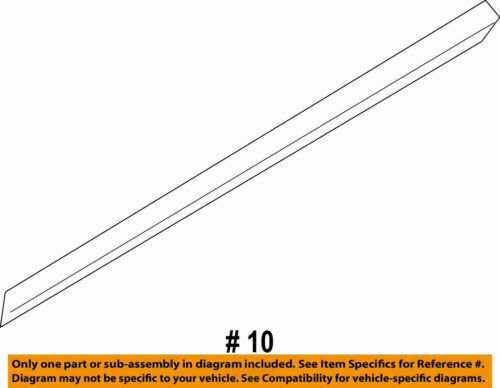 BMW X3 X4 M G01 G02 X3 18D TX11 MOULDING DOOR FRONT LEFT 51138499209 NO ...