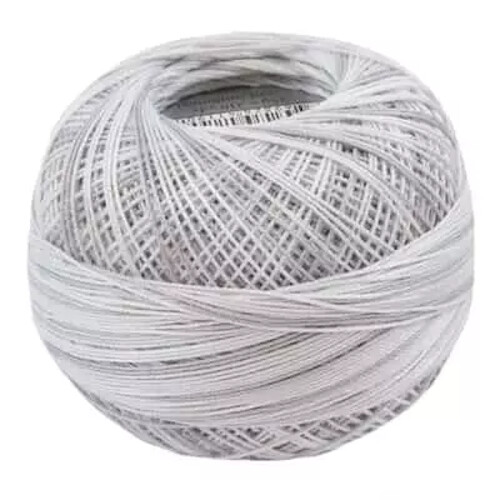 Lizbeth Egyptian Cotton Crochet Thread Size 20 Color 190 Silver Ice | eBay