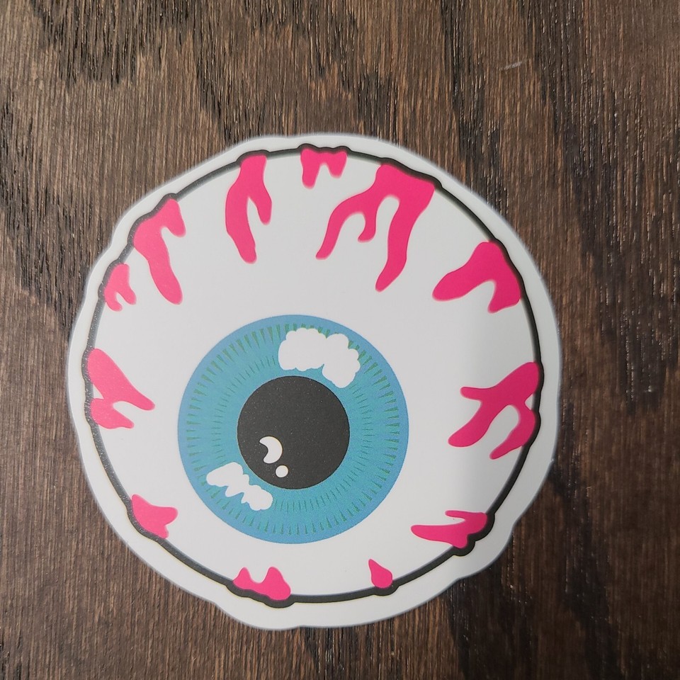 Eyeball Adult Humor Sticker For Guitar Laptop Skateboard Mat102 | eBay