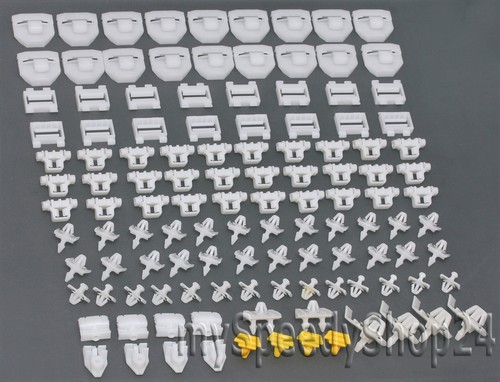 120 X Clips für Mercedes W201 190E 190D Sacco Brett Beplankung Klammern ...